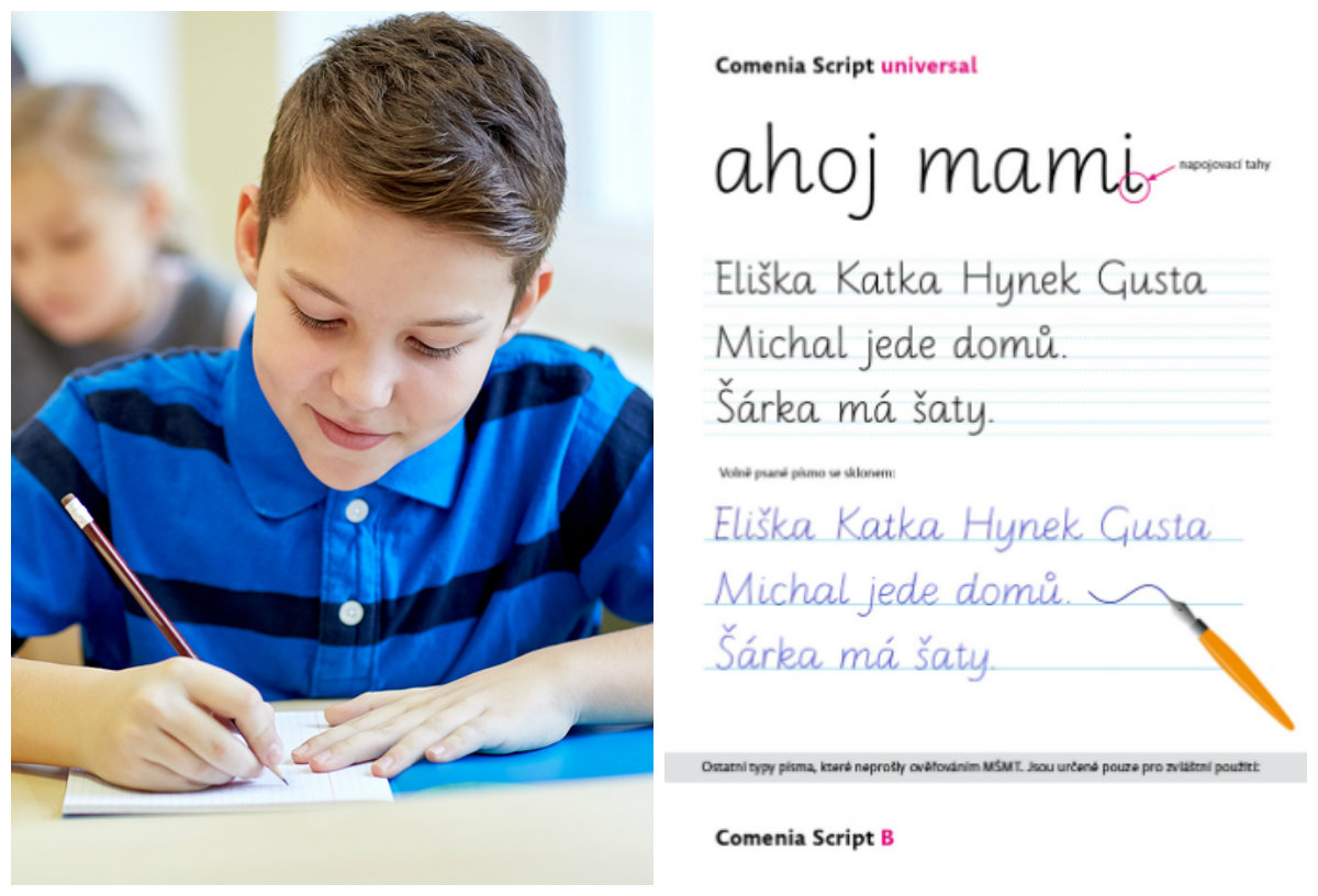 Rodičia a učitelia chcú zachrániť písmo Comenia Script. Organizujú ...