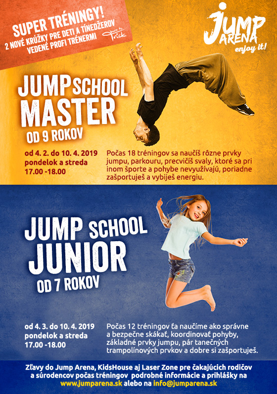 Jump School | Aktivity pre deti